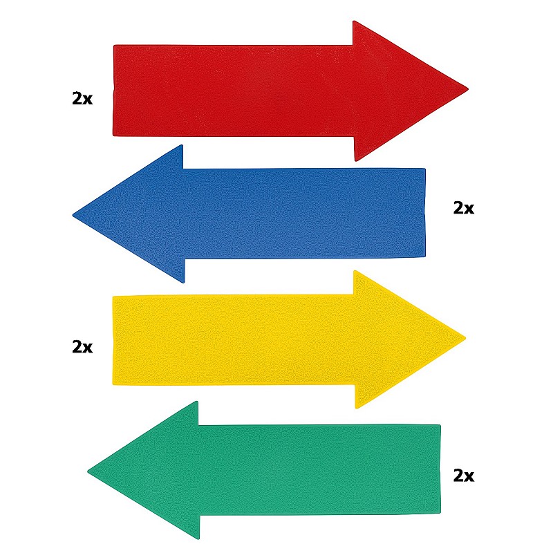 Floor marking set "directional arrow"