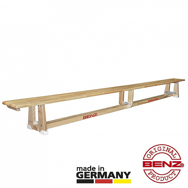 BENZ gymnastics bench DIN7909 - solid wood - the original Length 4,50m