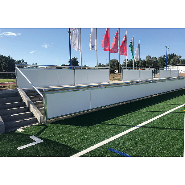 Networks for small field and handball goals type C (pair) Colour Grün ...